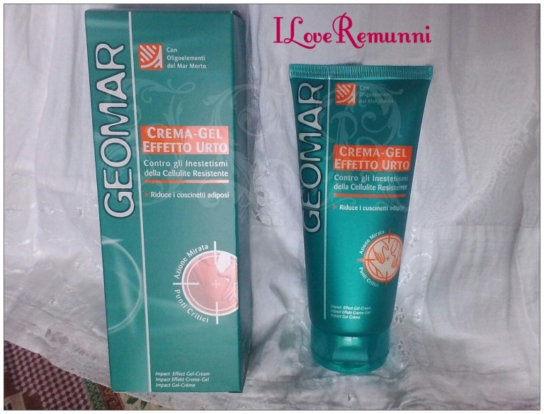 Geomar - anticellulite crema gel effetto urto - opinione e inci ...